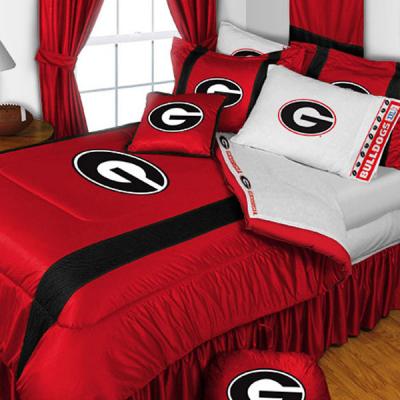 NCAA Georgia Bulldogs Bedding Set College Football Bed from Store51 LLC ...