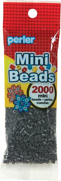 Mini Perler Beads 2000/Pkg-Dark Grey from Perler | Sold by JOITO's